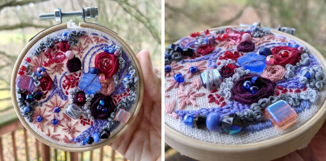 Abstract Embroidery by Daniela Cermenati - Graphic and Web Design Blog